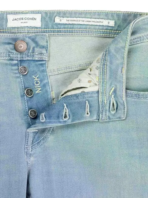 Jacob Cohen Buttoned Jeans - Blue