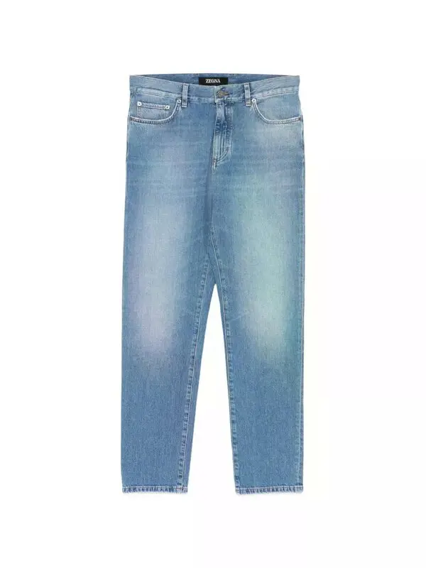 Zegna Slim-fit Jeans - Blue