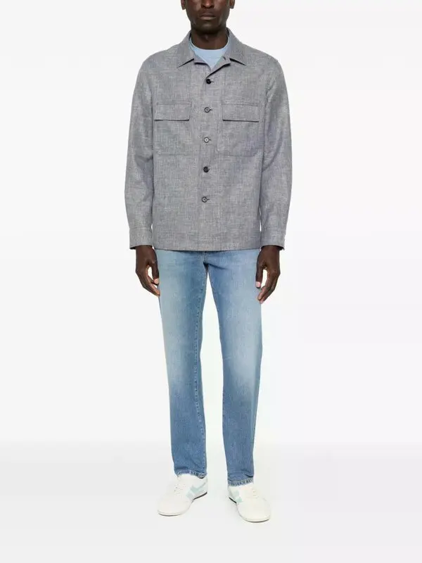 Zegna Slim-fit Jeans - Blue