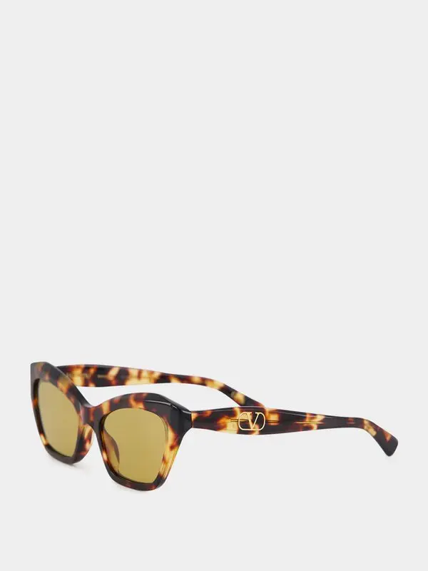 Valentino Garavani Tortoiseshell Cat-eye Sunglasses