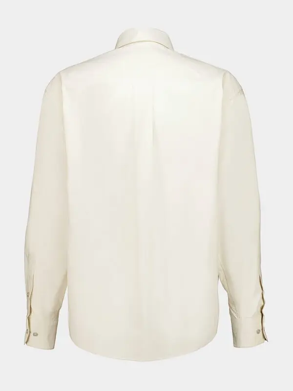 LEMAIRE Light Washed Cotton Silk Regular Shirt
