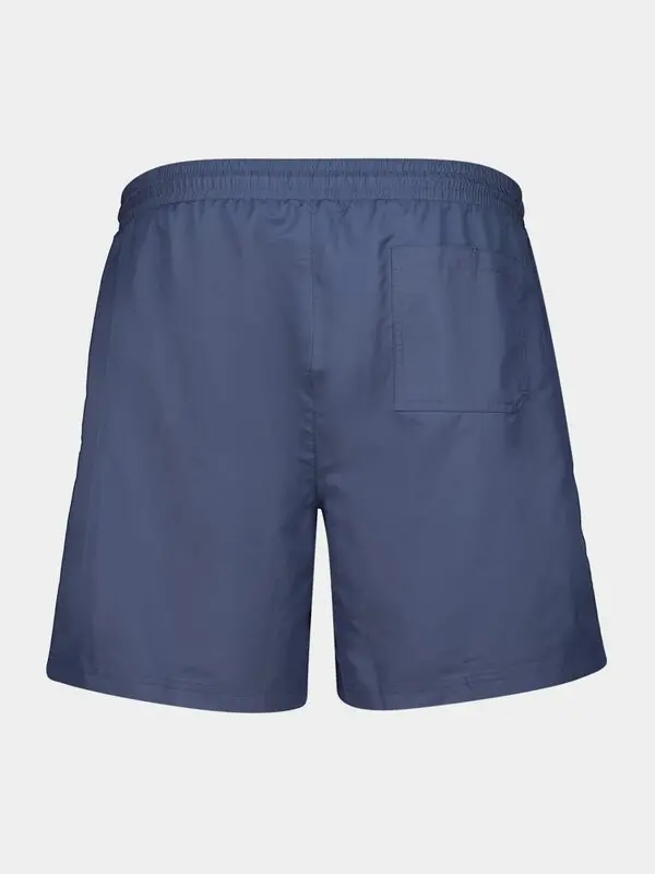 Brunello Cucinelli Denim Nylon Swim Shorts - Blue