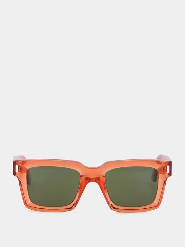 CUTLER AND GROSS 1386 Square Sunglasses - Red