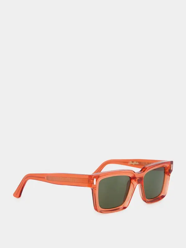 CUTLER AND GROSS 1386 Square Sunglasses - Red