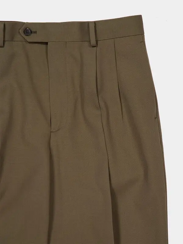 Auralee Light Wool Max Gabardine Slacks