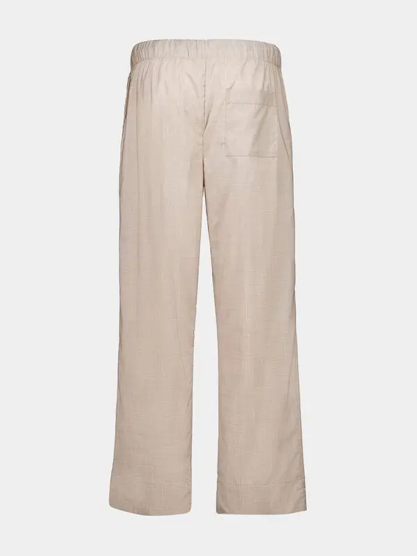 Frescobol Carioca Sand Luan Tropical Wool Trousers