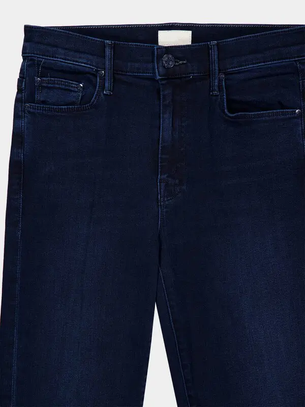 MOTHER The Weekender Fray Jeans - Blue