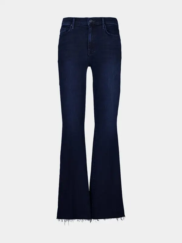 MOTHER The Weekender Fray Jeans - Blue