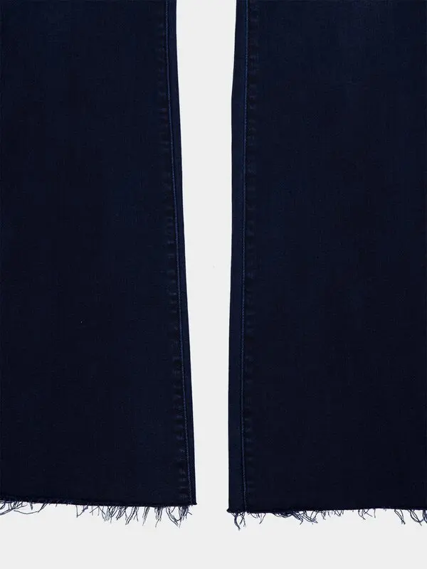MOTHER The Weekender Fray Jeans - Blue