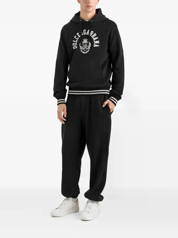 Dolce & Gabbana Logo-print Track Pants - Black