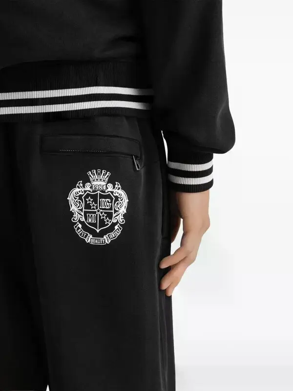 Dolce & Gabbana Logo-print Track Pants - Black