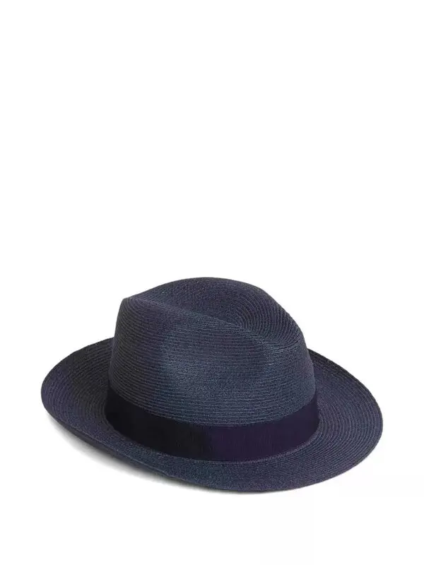 Borsalino Hemp Panama Hat - Blue