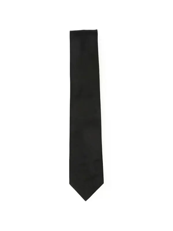 ERRICO FORMICOLA Pointed Tie - Black