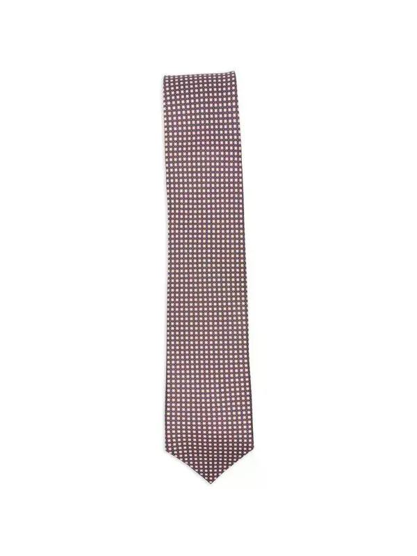 ERRICO FORMICOLA Patterned Neck Tie - Brown