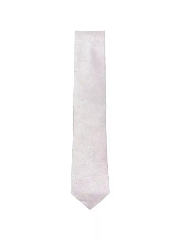 ERRICO FORMICOLA Chevron Tie - Pink