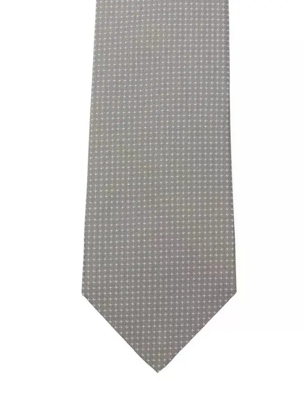 ERRICO FORMICOLA Patterned Neck Tie - Grey