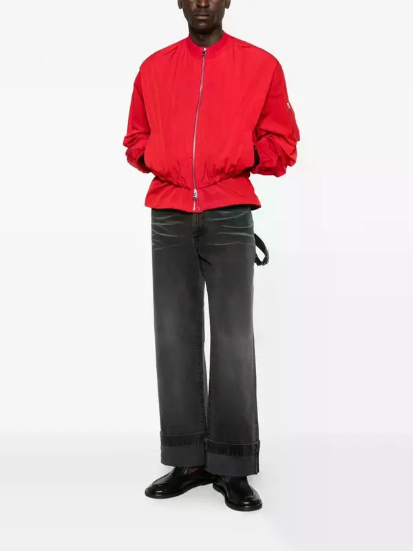 Simone Rocha Cuffed Jeans - Black