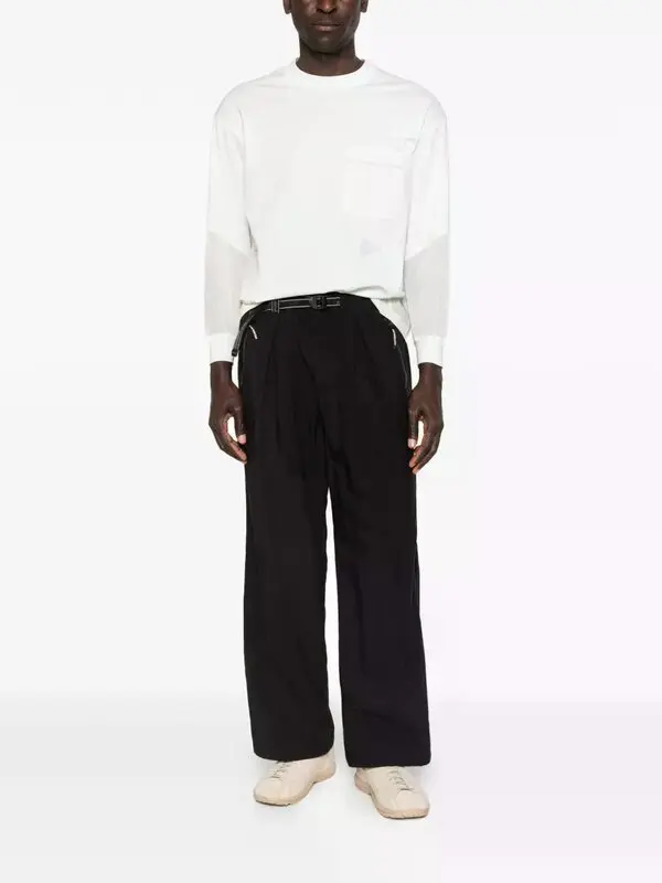 AND WANDER Zip Pocket Trousers