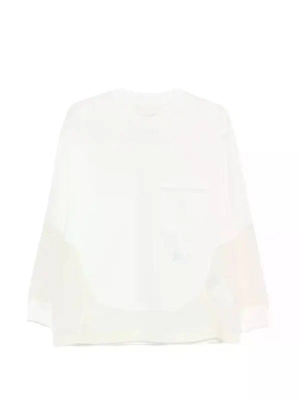 AND WANDER Pocket Long-sleeved T-shirt