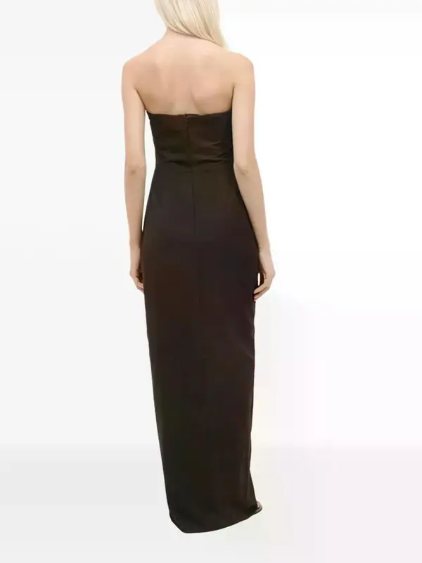 Staud Kara Strapless Maxi Dress
