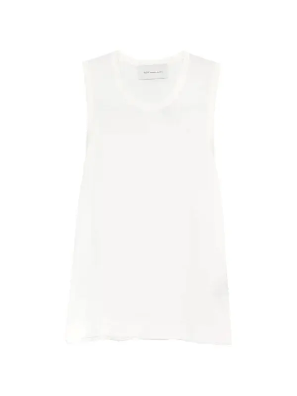 Ami Sleeveless Vest - Neutrals