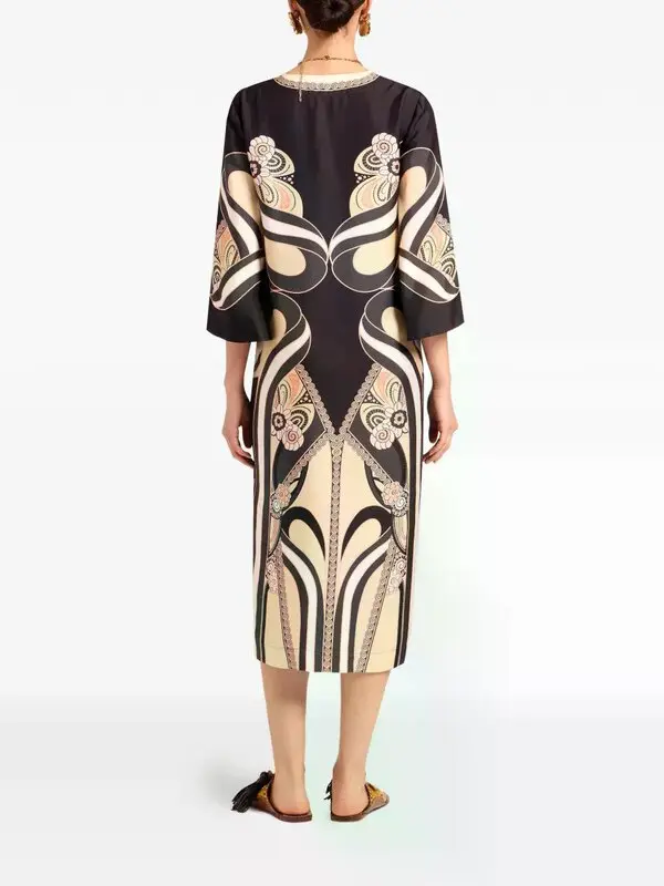 La DoubleJ Ambrosia Print Kaftan Dress
