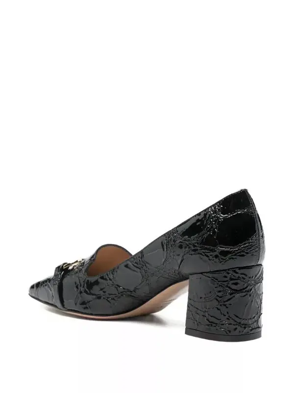 FERRAGAMO Gancini-buckle Pumps - Black