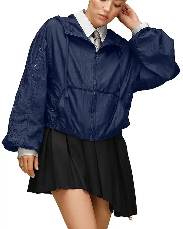 UGG Full Zip Hooded Jacket - Navy