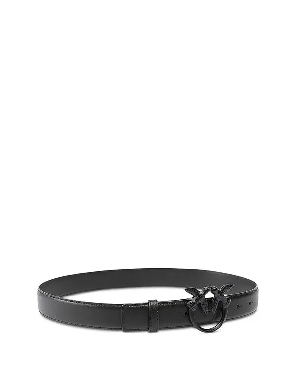 Pinko Love Berry Leather Belt - Zb