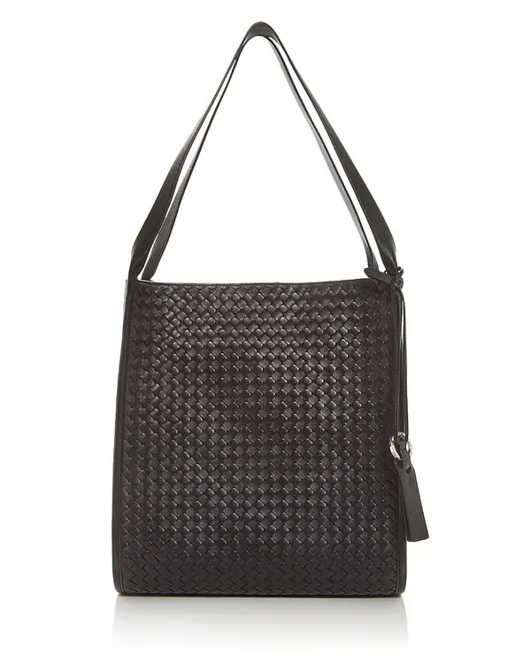 Bottega Veneta Intrecciato Leather Tote - Multicolor
