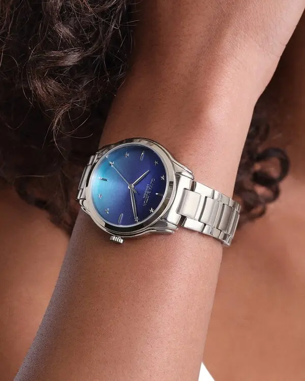 OLIVIA BURTON Colourwave 36mm Watch - Blue