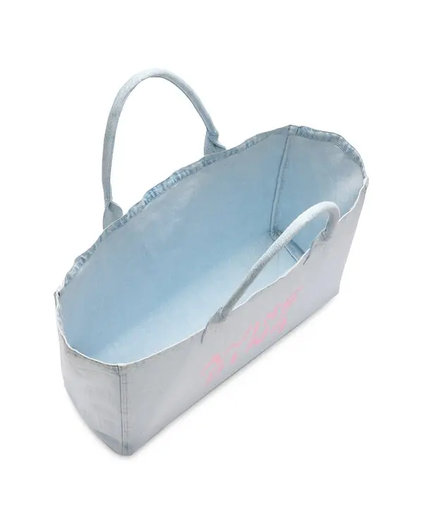 ANINE BING Leo Large Canvas Tote Bag