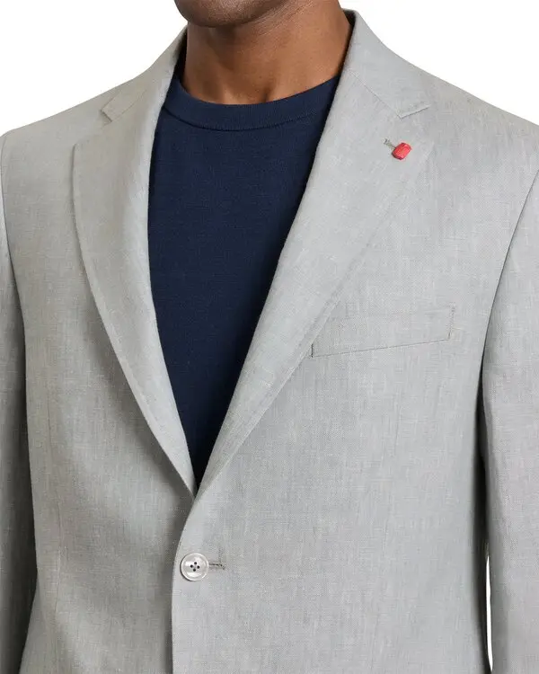 Ted Baker London Modern Fit Linen Jacket - Light Grey