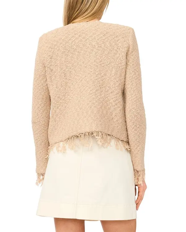 Vince Camuto Fringe Trim Cropped Jacket