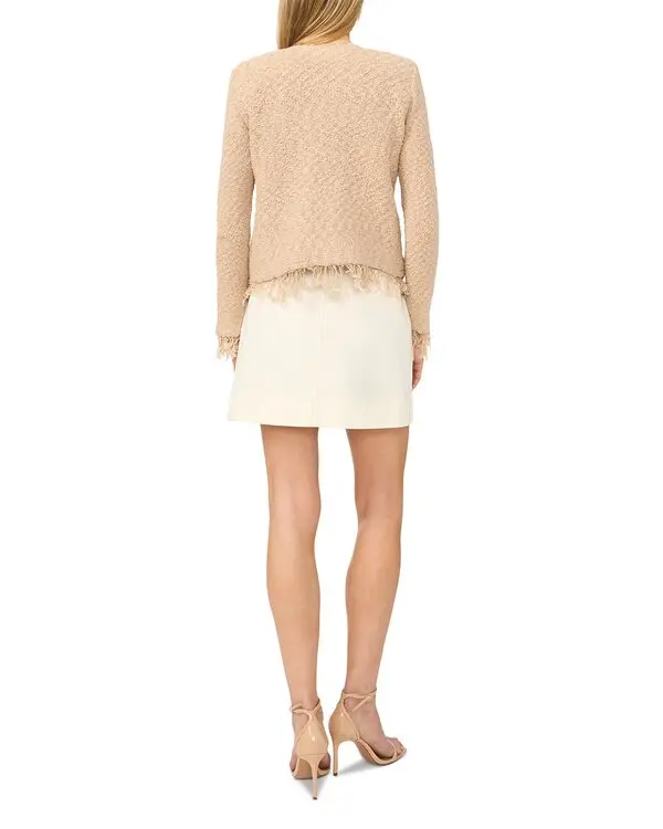 Vince Camuto Fringe Trim Cropped Jacket