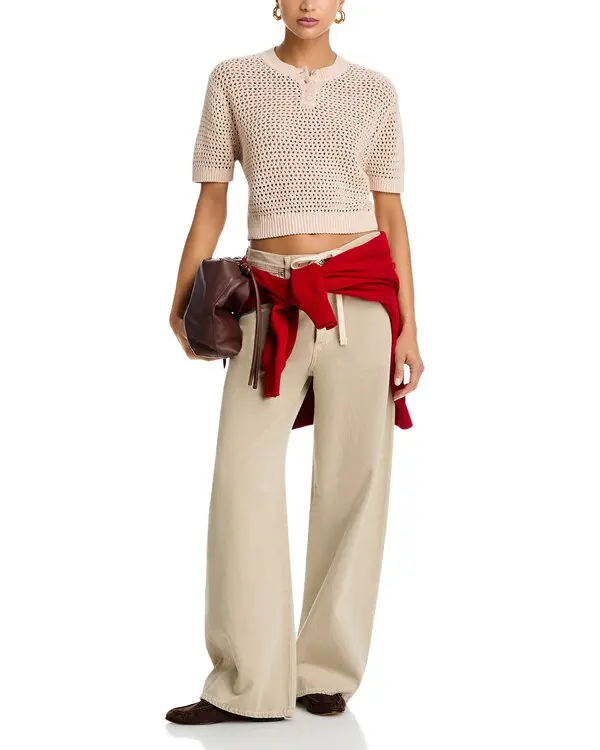 French Connection Teddy Knit Top