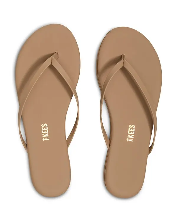Tkees Leather Thong Sandals - Cocobutter