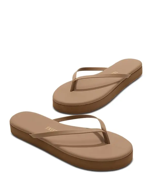 Tkees Leather Thong Sandals - Cocobutter
