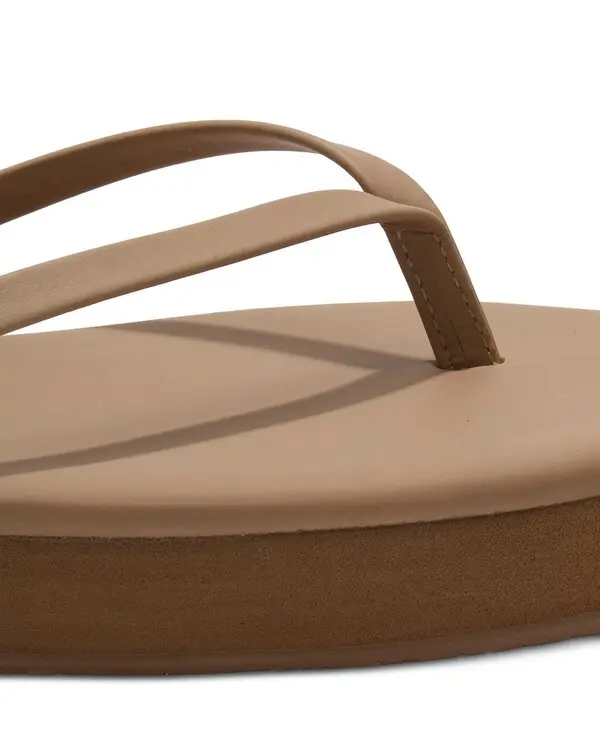 Tkees Leather Thong Sandals - Cocobutter