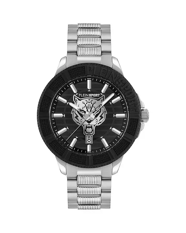 PLEIN SPORT City Rush Bracelet Watch 45mm - Stainless Steel