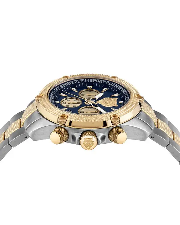 PLEIN SPORT Hurricane Chronograph Watch, 44mm - Two Tone