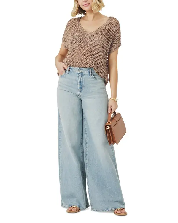 Splendid Nia Sweater Poncho - Wicker