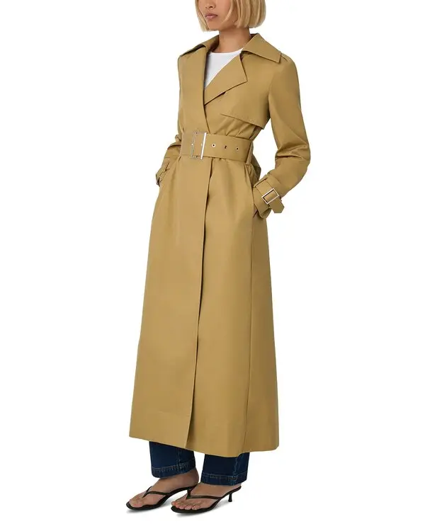 TOCCIN Declan Belted Trench Coat