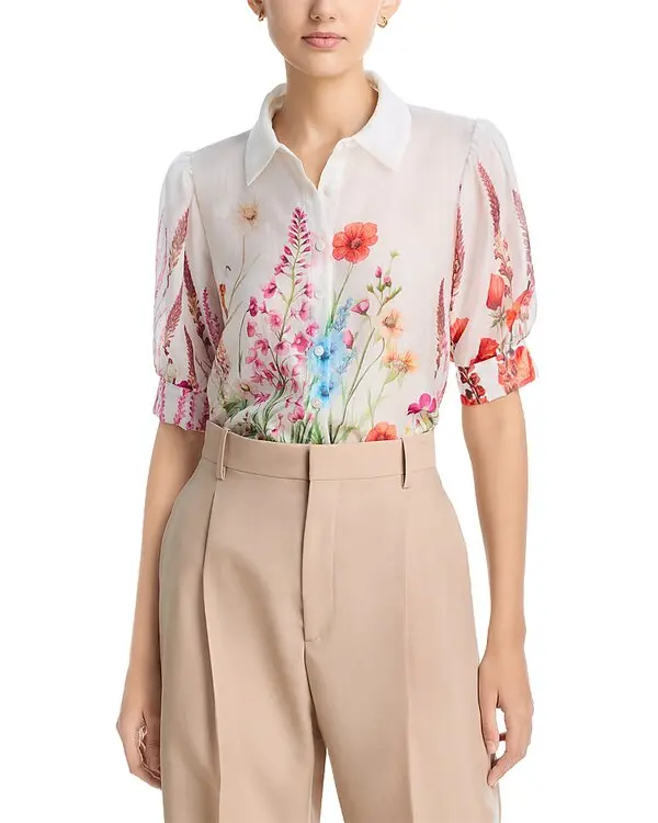 Elie Tahari The Lilla Blouse