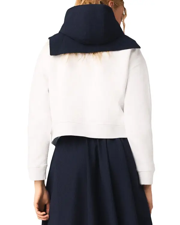 Maje Printed Sweatshirt