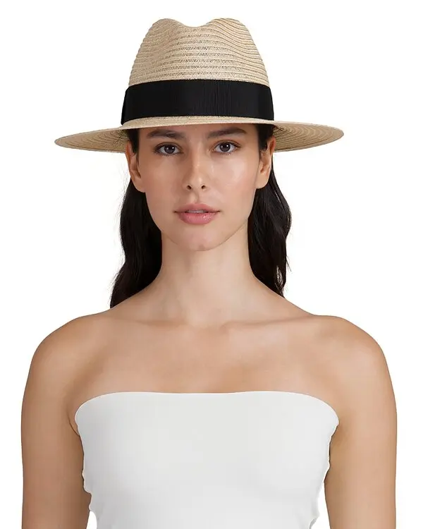 Eugenia Kim Courtney Packable Fedora - Natural