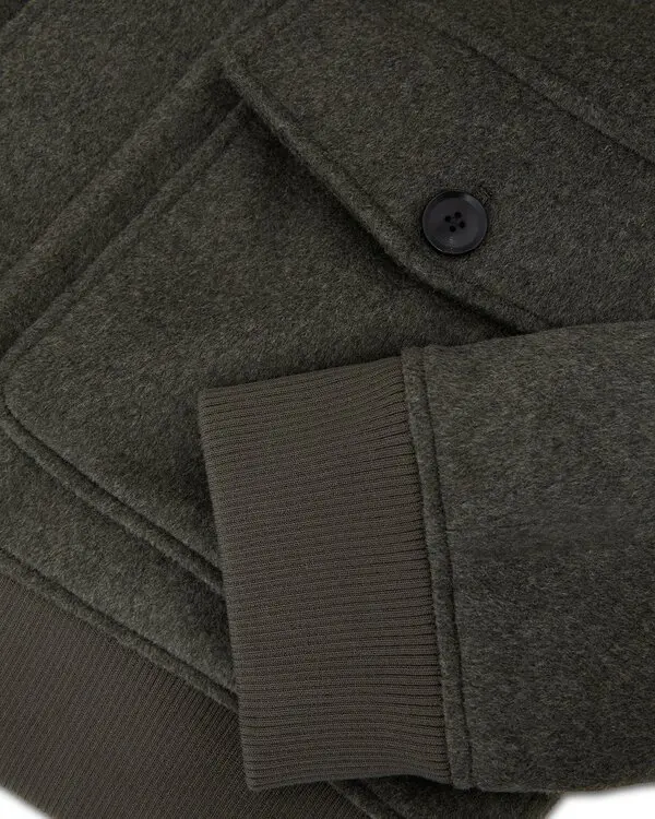 REISS Hadley Bomber Wool Blend Jacket