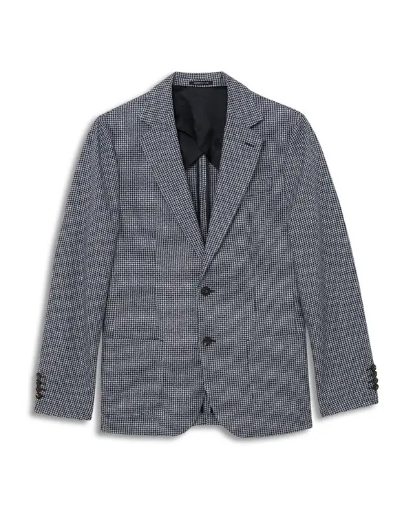 REISS Piccolino Tailored Fit Houndstooth Blazer