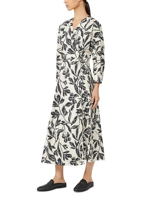 Max Mara Mxmcamino Long Wrap Dress - Beige