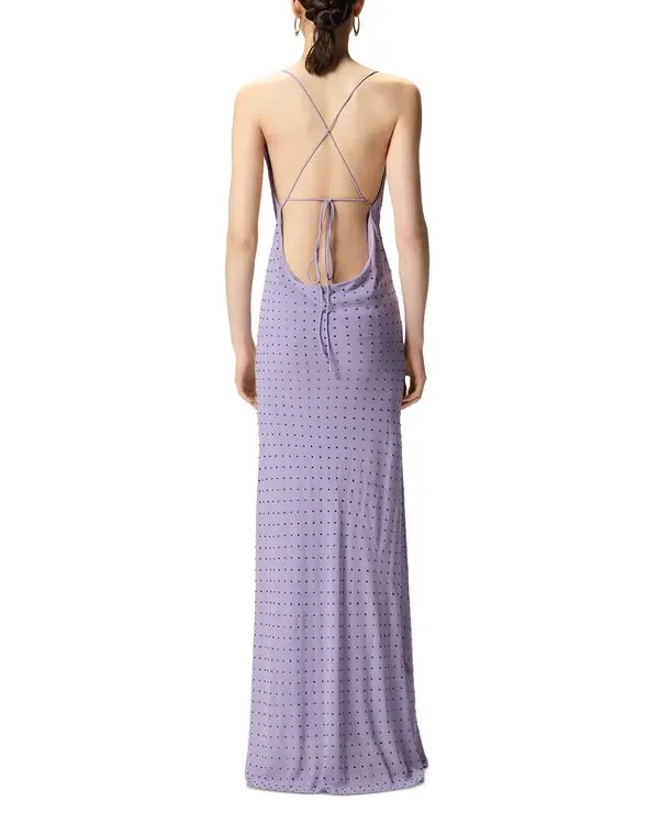 Pinko Farro Abito Georgette Gown - Q